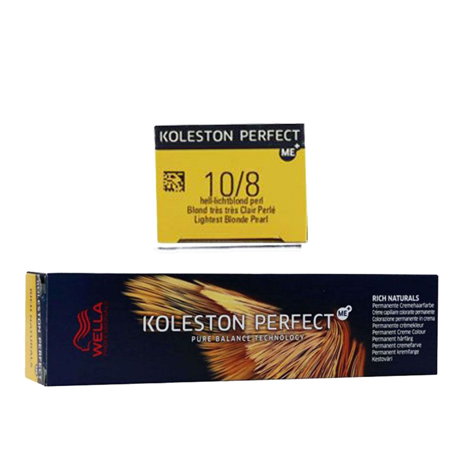 Wella Koleston Perfect ME Rich Naturals 60 ml 10/8 hell lichtblond pearl --> Riemax | Parfüm ...
