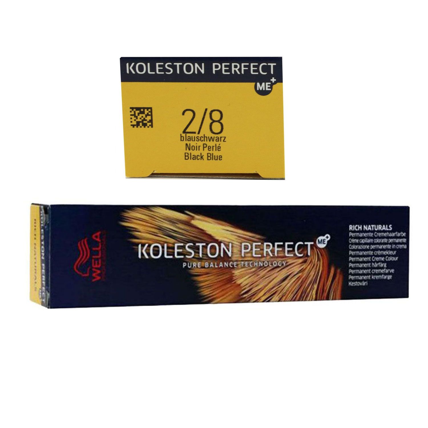 Wella Koleston Perfect ME Rich Naturals 60 ml 2/8 blauschwarz --> Riemax | Parfüm, Pflege ...