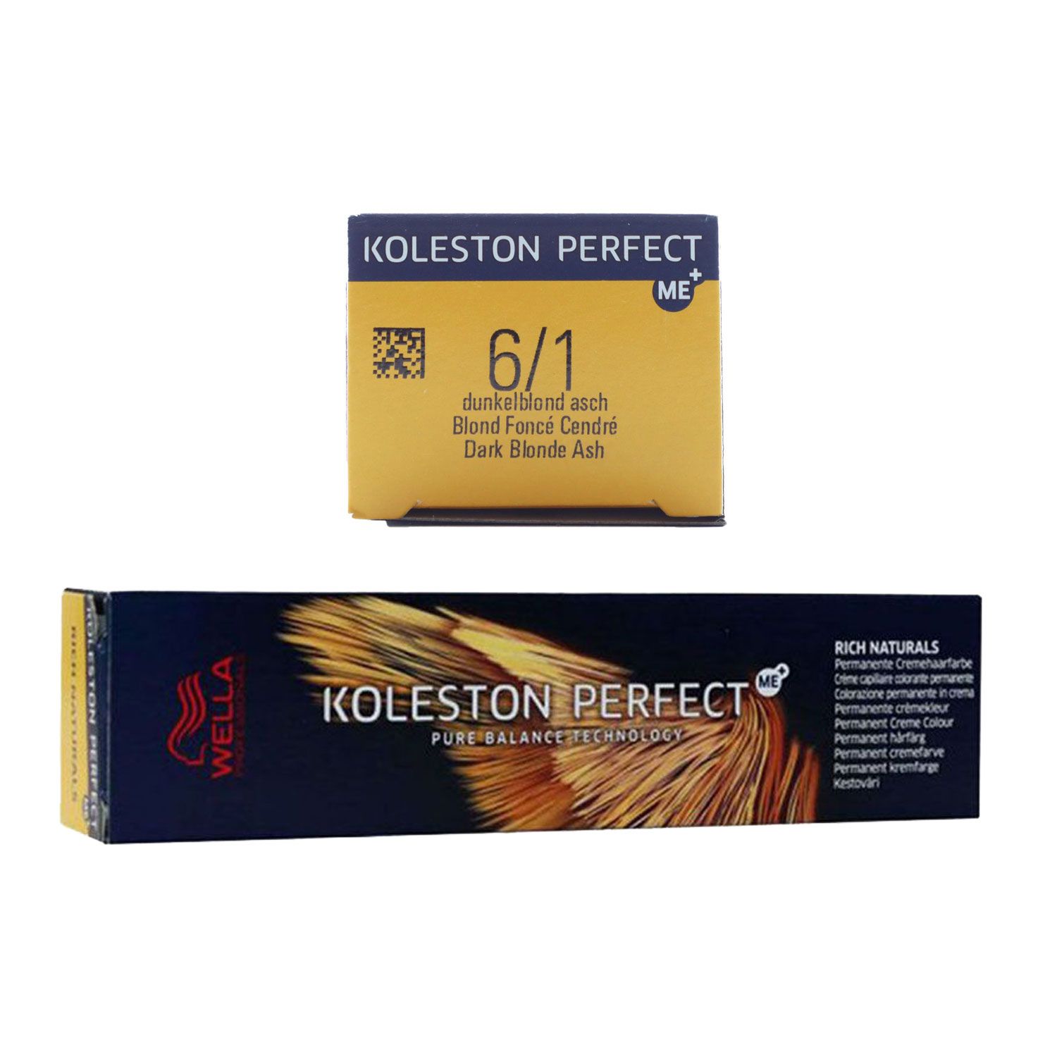 Wella Koleston Perfect ME Rich Naturals 60 ml 6/1 dunkelblond asch --> Riemax | Parfüm, Pflege ...
