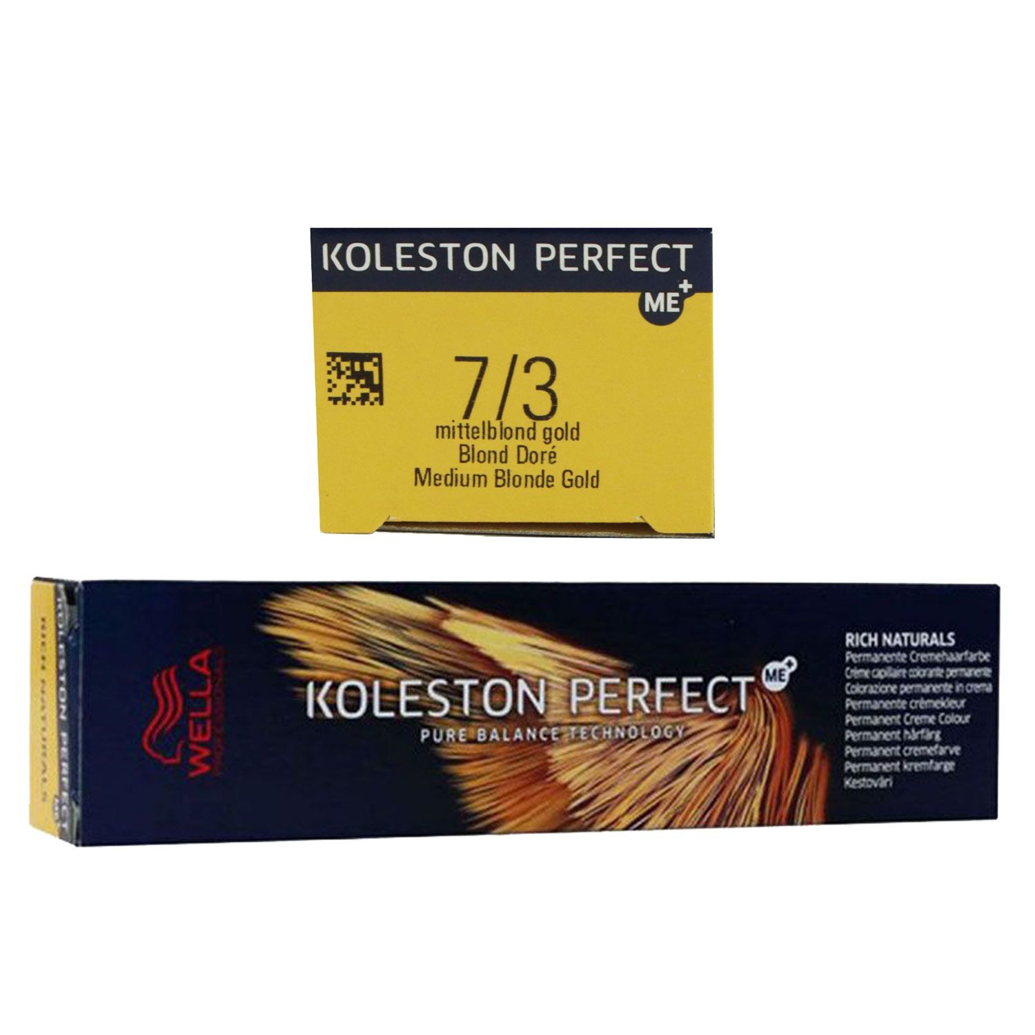 Wella Koleston Perfect ME Rich Naturals 60 ml 7/3 mittelblond gold --> Riemax | Parfüm, Pflege ...