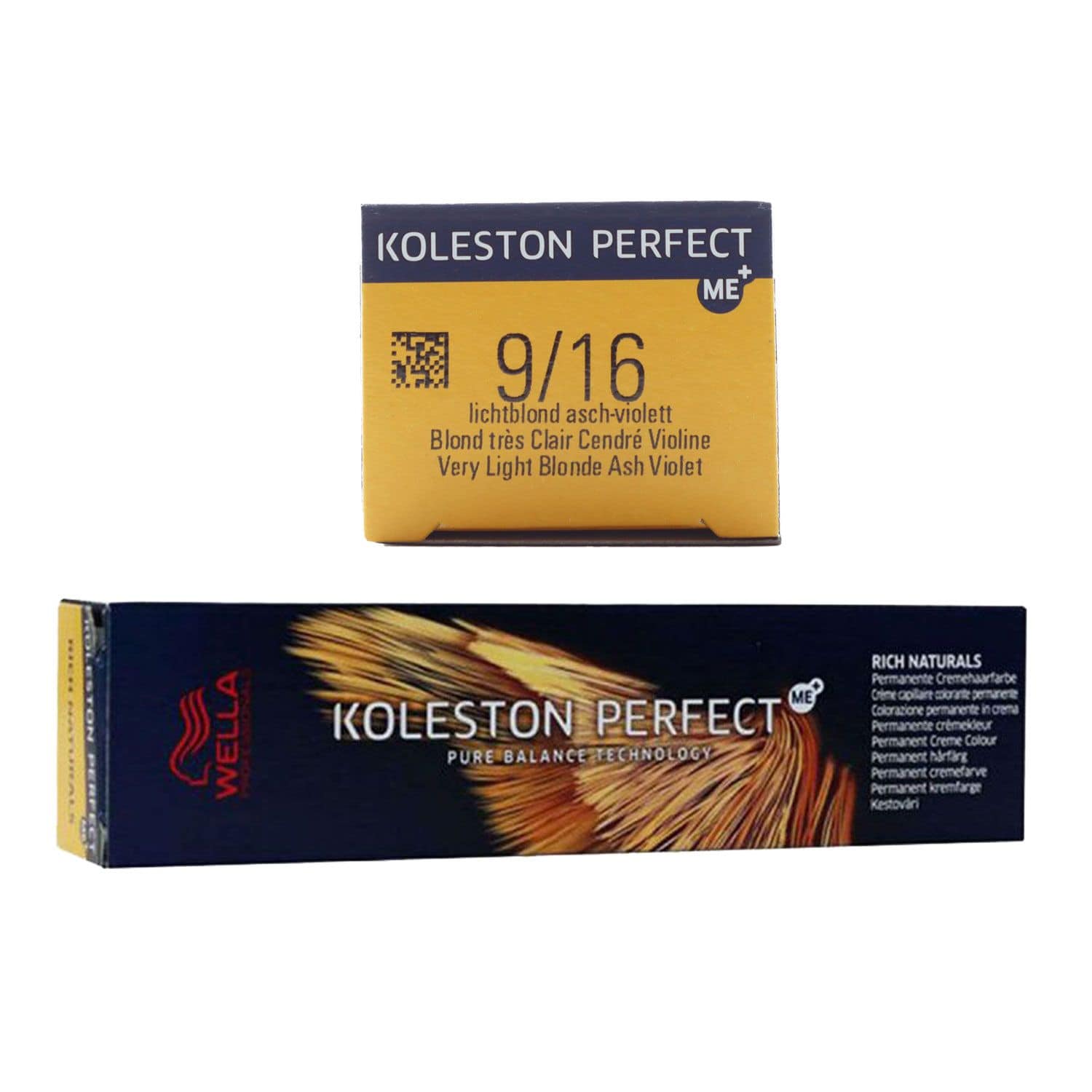 Wella Koleston Perfect ME Rich Naturals 60 ml 9/16 lichtblond asch-violett --> Riemax | Parfüm ...