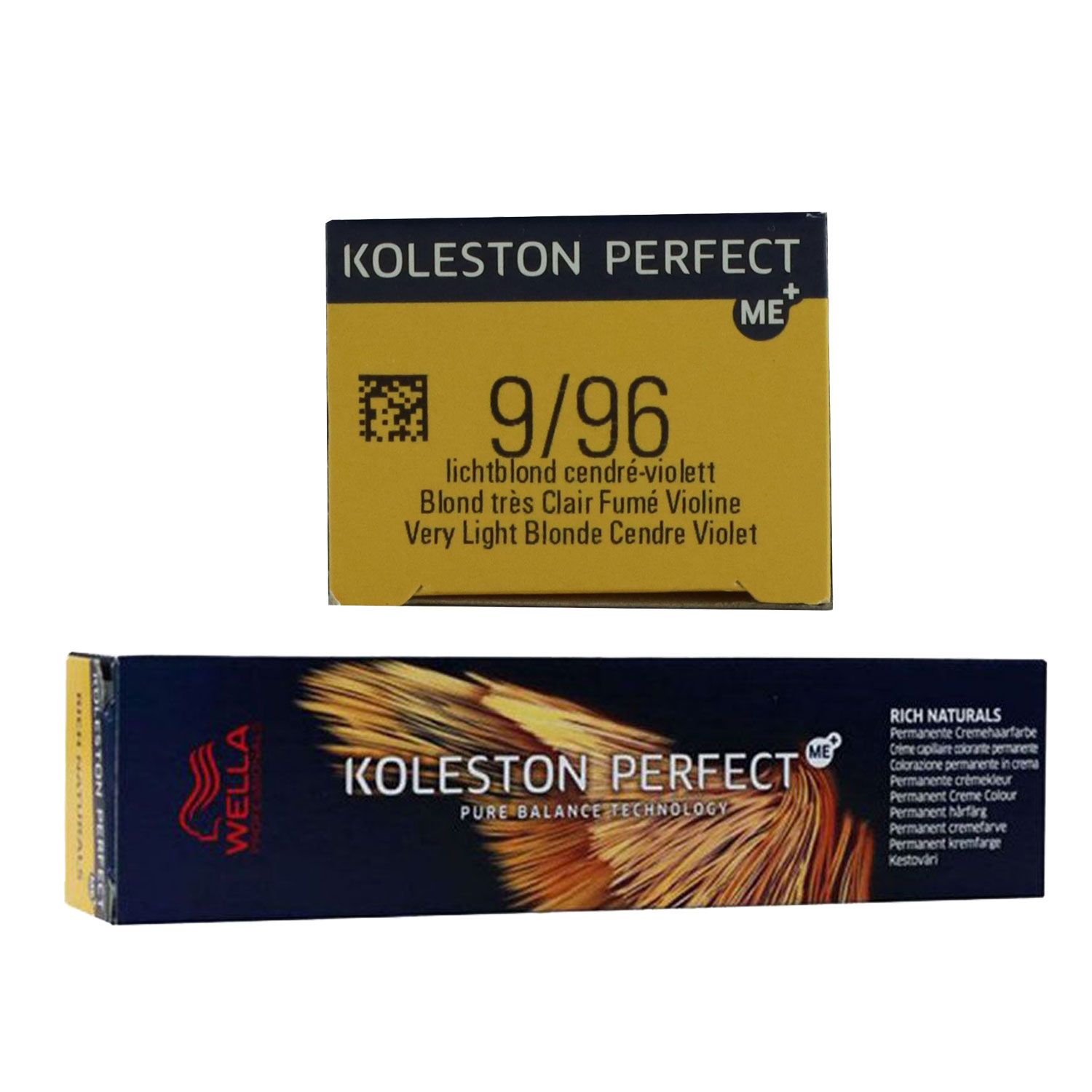 Wella Koleston Perfect ME Rich Naturals 60 ml 9/96 lichtblond cendre violett --> Riemax | Parfüm ...