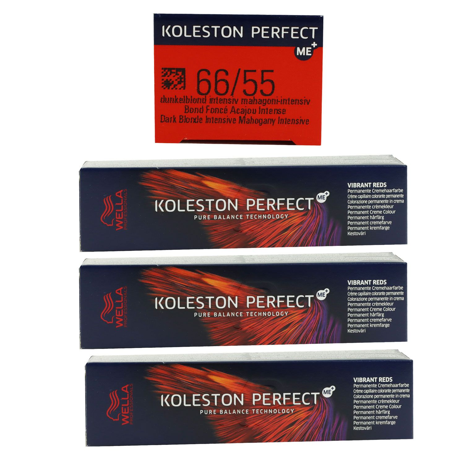 Wella KP ME Vibrant Reds 3 x 60 ml 66/55 Set bei Riemax