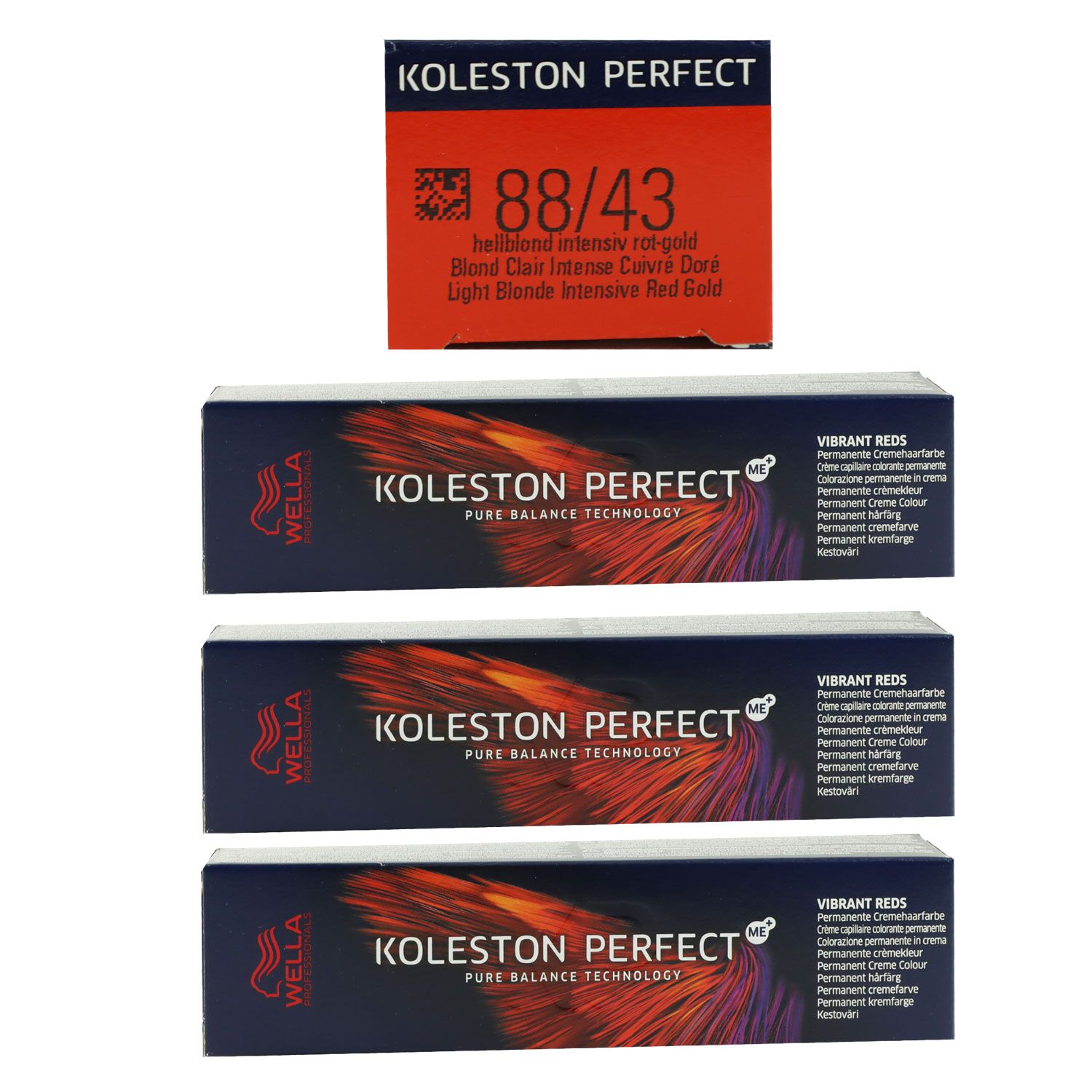 Wella KP ME Vibrant Reds 3 x 60 ml 88/43 Set bei Riemax