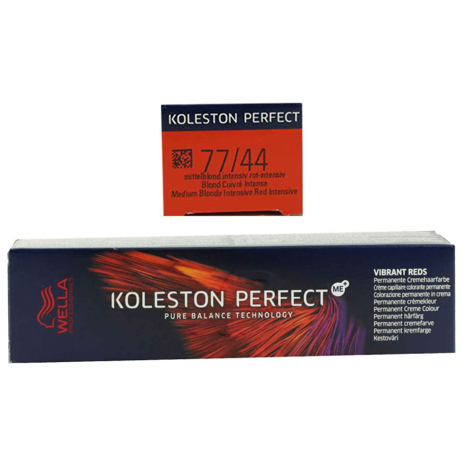 Wella Koleston Vibrant Reds 60 ml 77/44 mittelblond intensiv rot ...