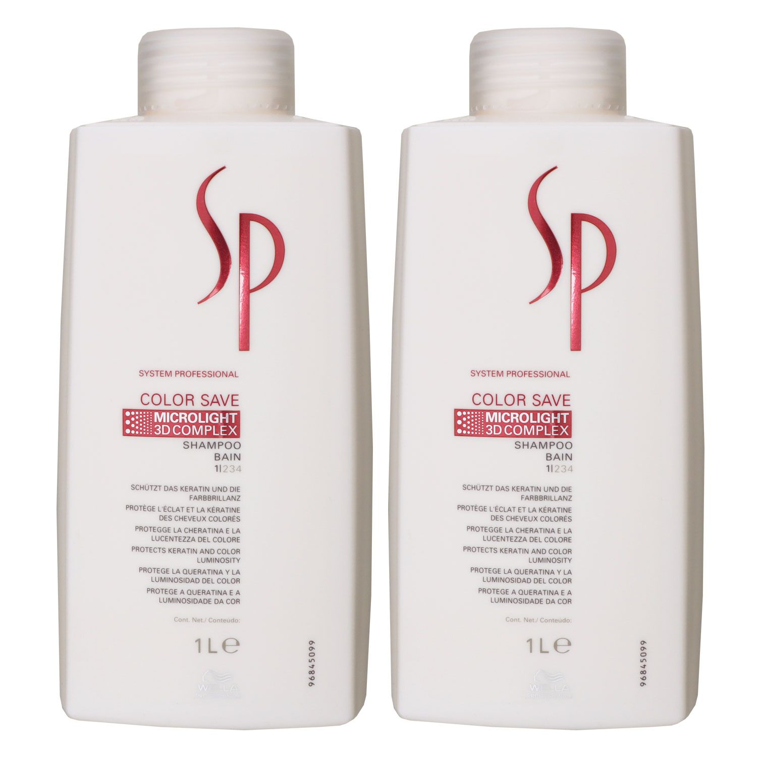 Wella SP Color Save Shampoo 2 x 1000 ml Set bei Riemax