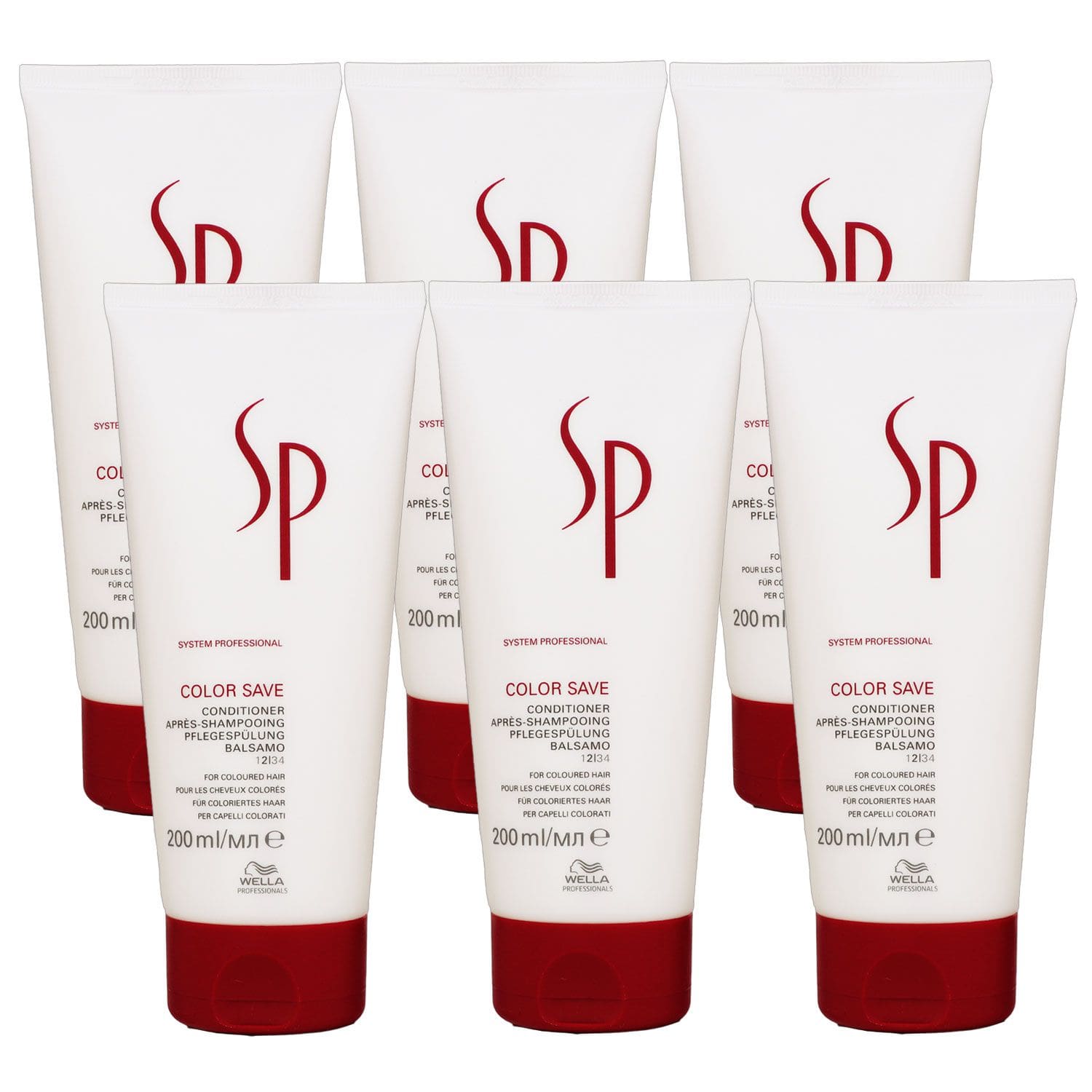 Wella SP Color Save 6 x 200 ml Conditioner Set --> Riemax | Parfüm ...