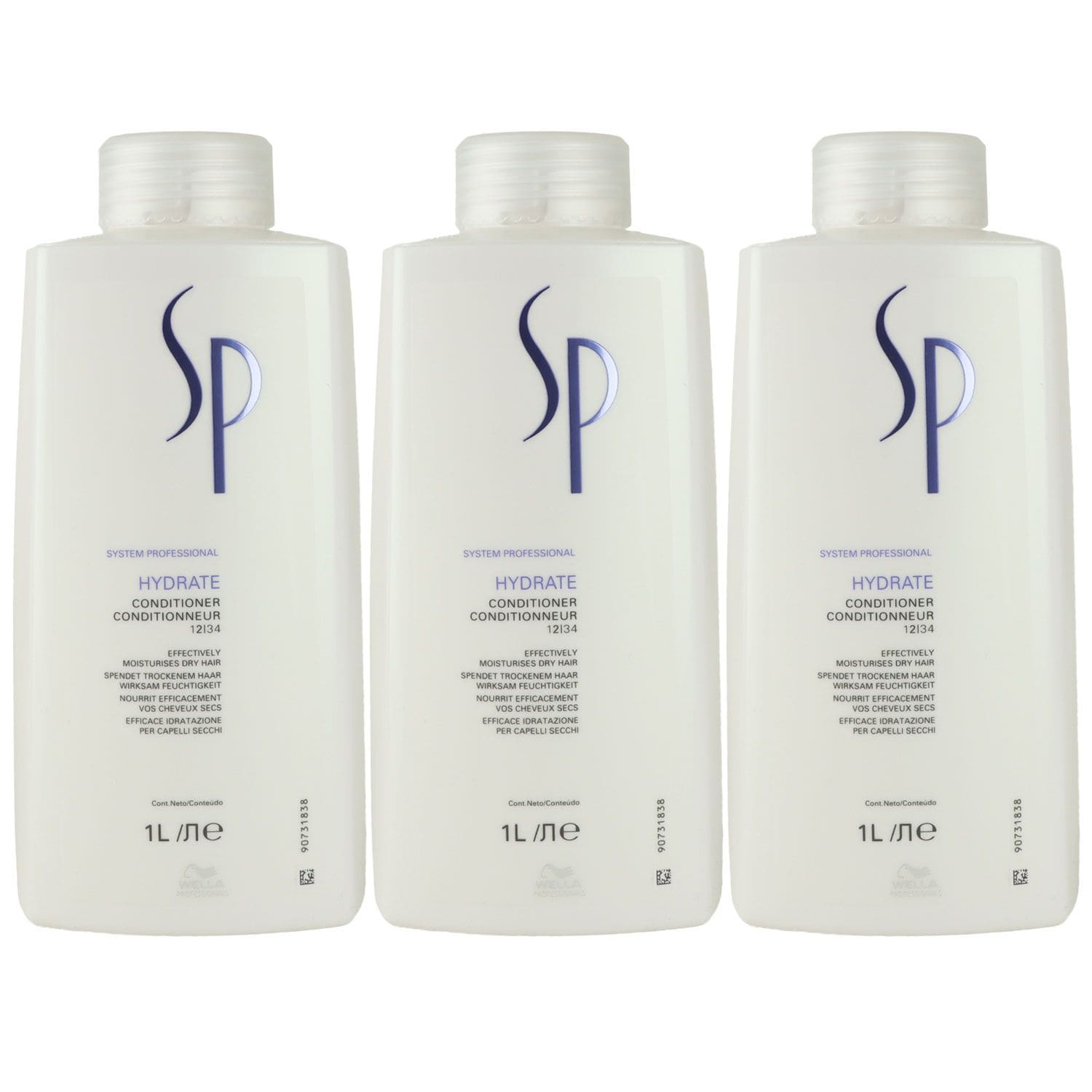 Wella SP Hydrate Conditioner 3 x 1000 ml bei Riemax