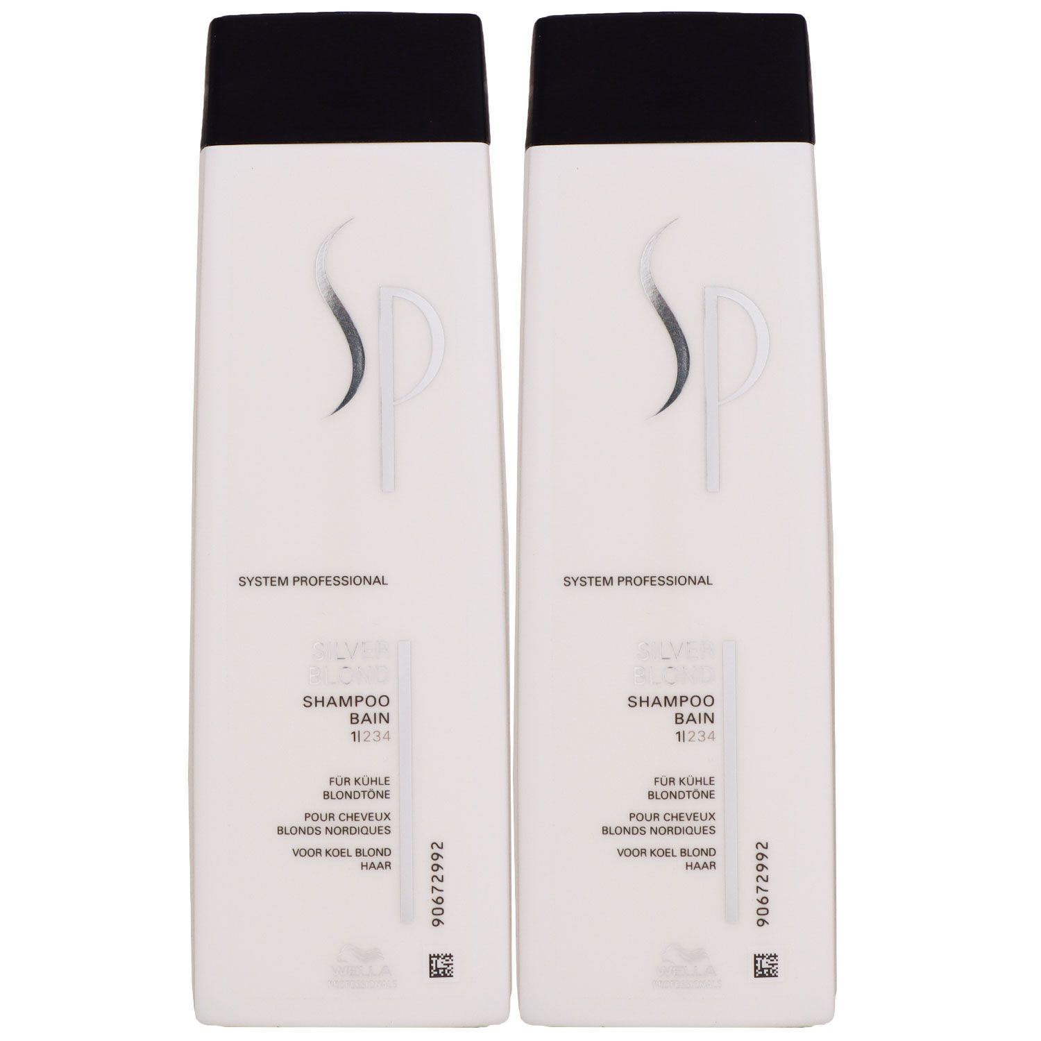 Wella SP Silver Blond 2 x 250 ml Silbershampoo Set --> Riemax | Parfüm ...