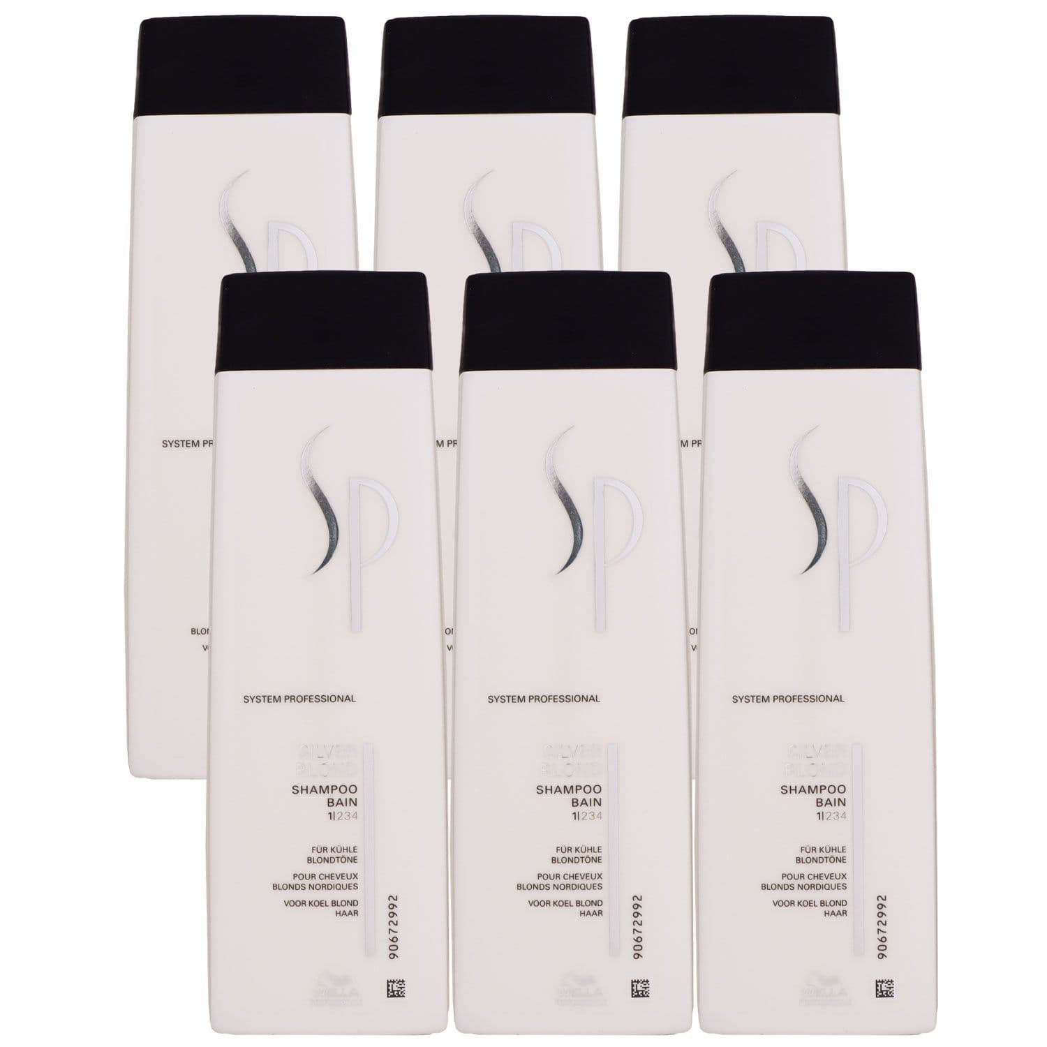 Wella SP Silver Blond 6 x 250 ml Silbershampoo Set --> Riemax | Parfüm ...