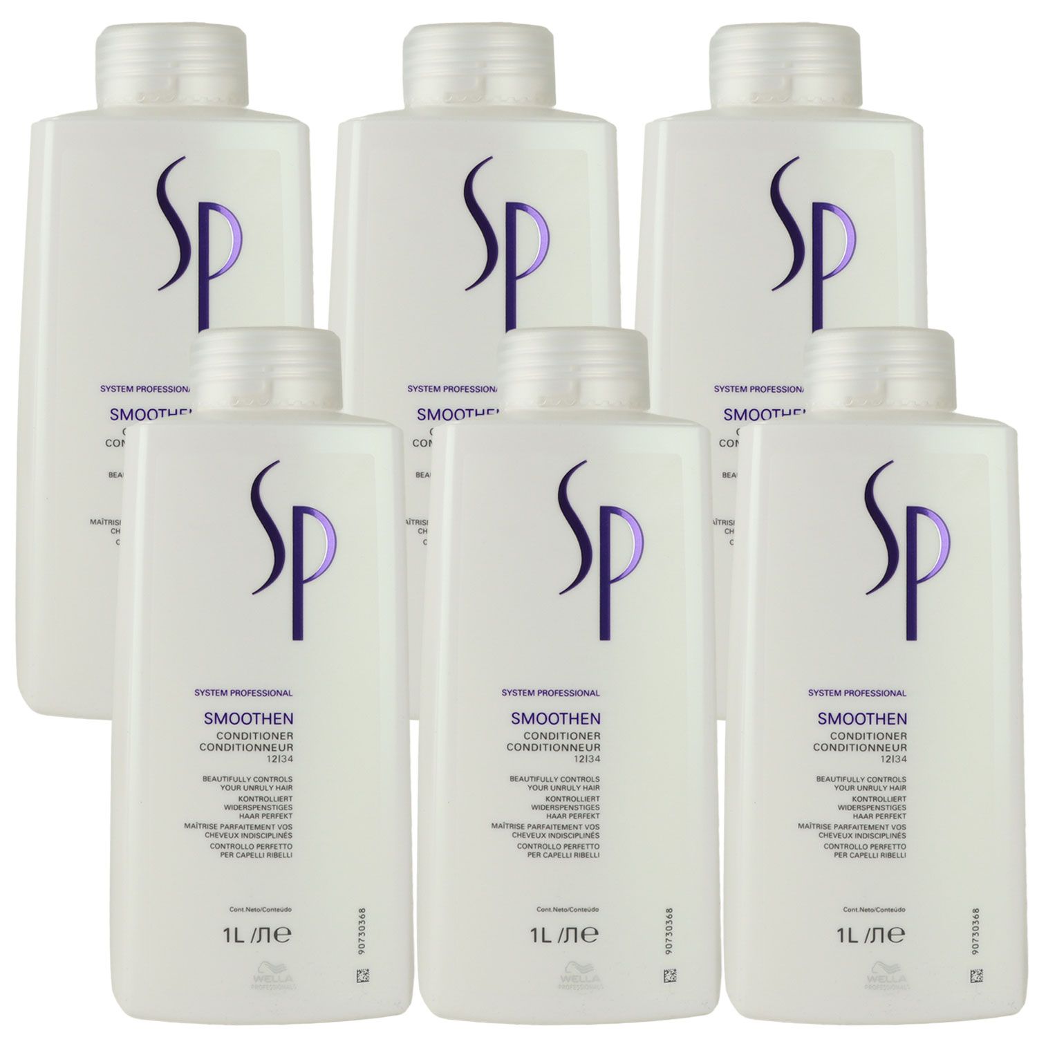 Wella SP Smoothen Conditioner 6 x 1000 ml bei Riemax