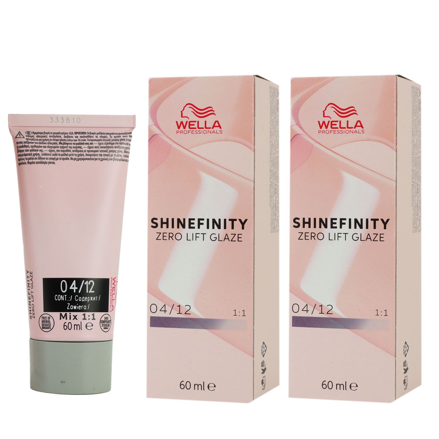 Wella Shinefinity Glaze Cool 2 x 60 ml 04/12 Chia Tönung Set --> Riemax | Parfüm, Pflege ...