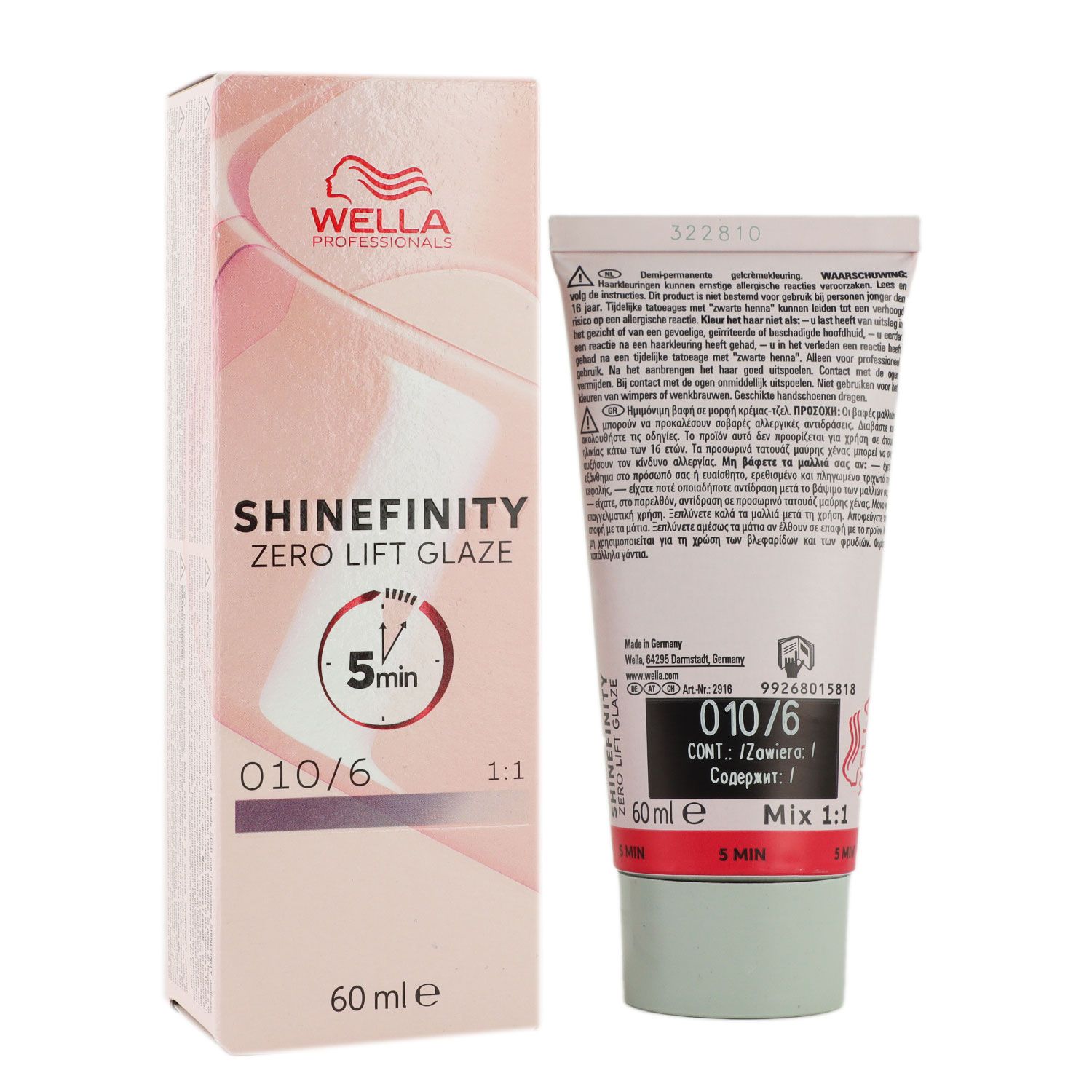 Wella Shinefinity Glaze Cool 60 ml 010/6 Lavender Flash --> Riemax ...