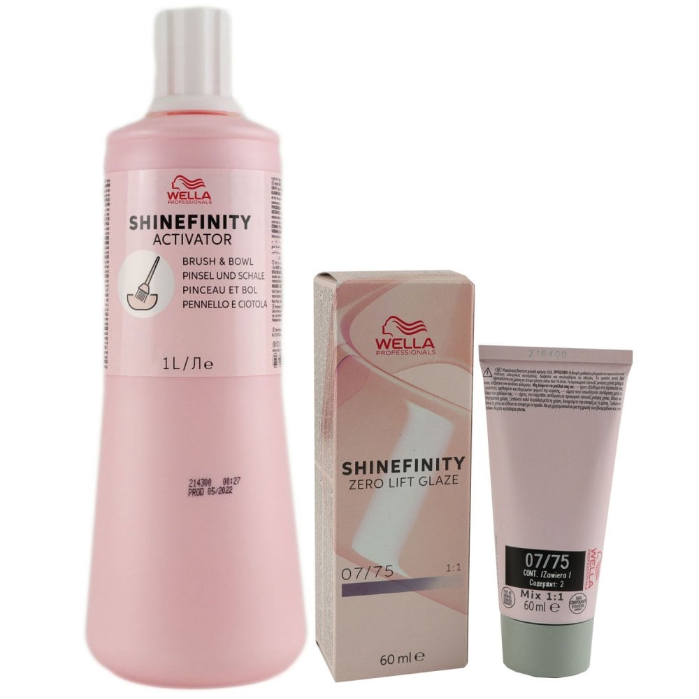 Wella Shinefinity Glaze Cool Set