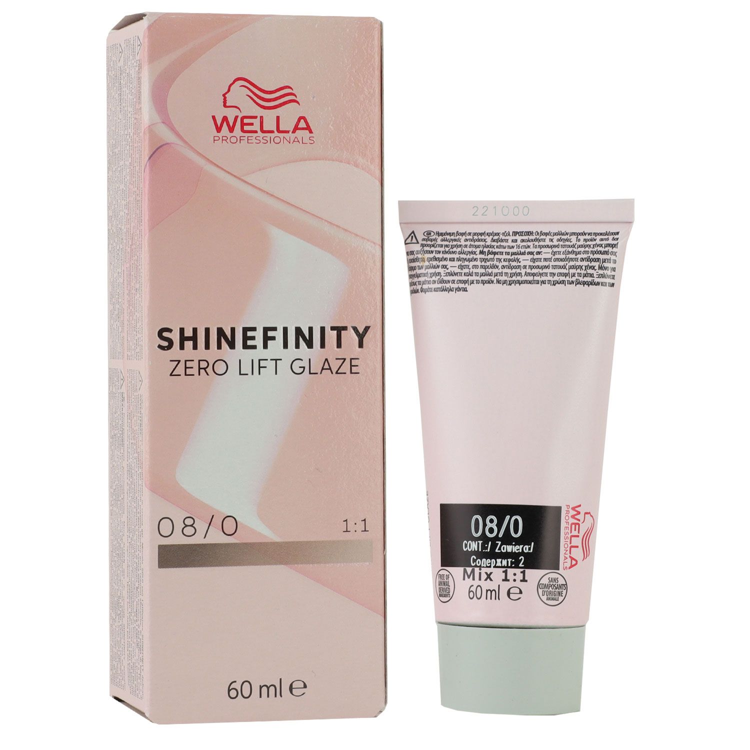Wella Shinefinity Glaze Natural 60 ml 08/0 Latte --> Riemax | Parfüm, Pflege, Haarpflege und ...
