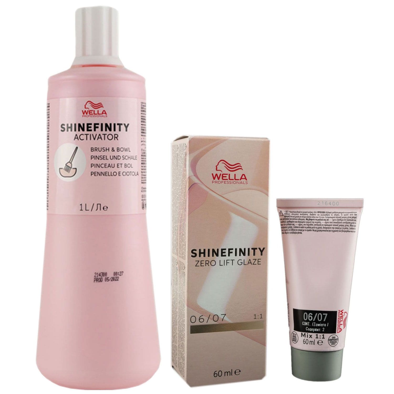 Wella Shinefinity Glaze für natürliches Haar