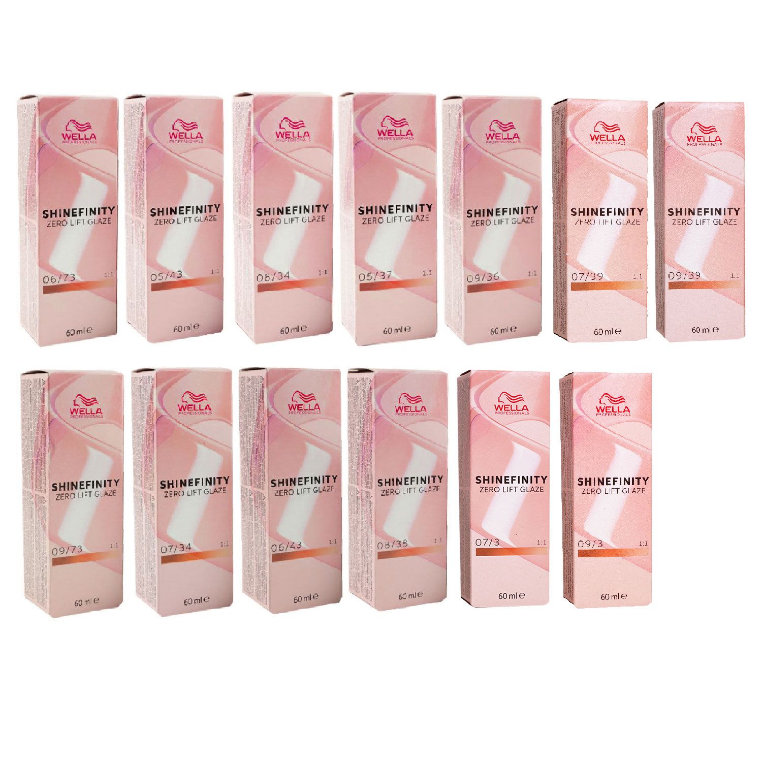 Wella Shinefinity Glaze Warm 60 ml freie Farbwahl bei R