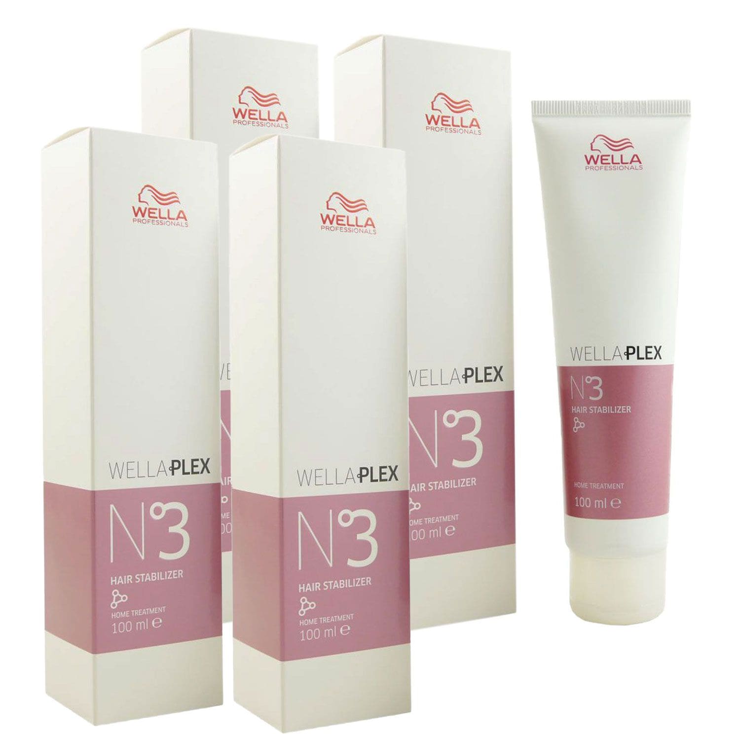 Wella Wellaplex Hair Stabilizier 4 x 100 ml Maske