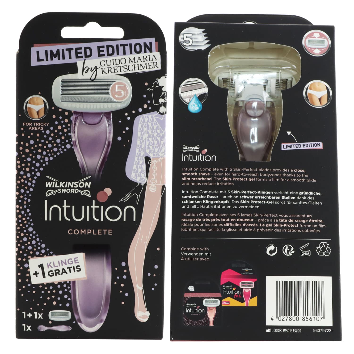 Wilkinson Sword Intuition Complete Rasierer by Guido Maria Kretschmer ...