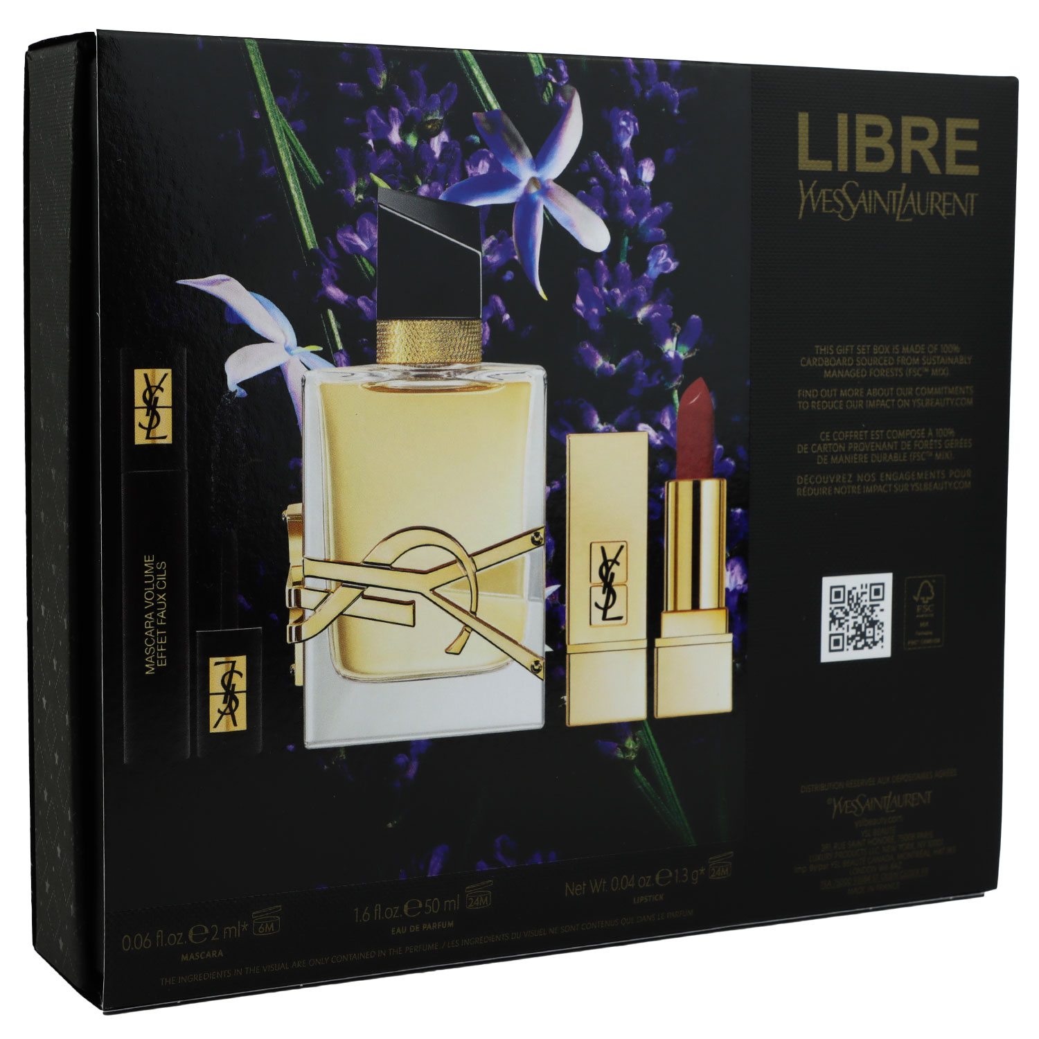 YSL Libre Set 50 ml EDP & Mini Mascara & Mini Lipstick bei Riemax